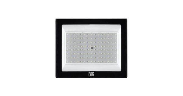 Refletor De Led Slim Pop Light 150W 6500K G-light IP65 Preto